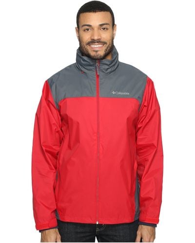 Red Columbia Jackets for Men | Lyst
