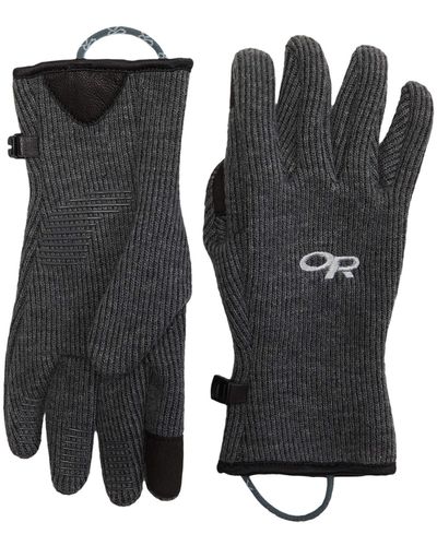 Gray Outdoor Research Gloves for Women | Lyst
