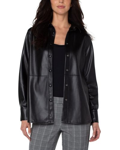 Liverpool Los Angeles Faux Leather Jackets for Women | Lyst
