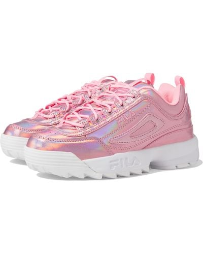 Pink Fila Shoes for Women | Lyst