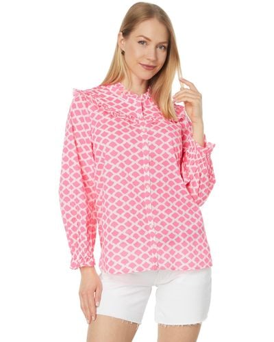 Pink Vineyard Vines Tops for Women | Lyst