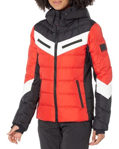 Red Bogner Fire + Ice Jackets for Women | Lyst