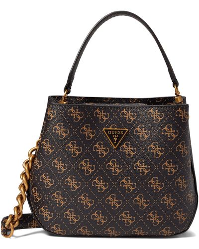 Black Guess Bucket Bags And Bucket Purses For Women Lyst