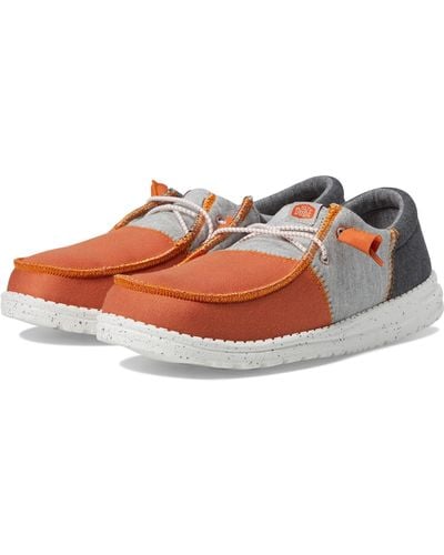 Orange Hey Dude Shoes for Women | Lyst