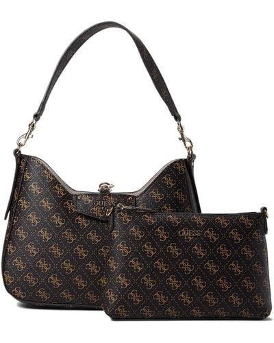 Brown Guess Hobo bags and purses for Women | Lyst