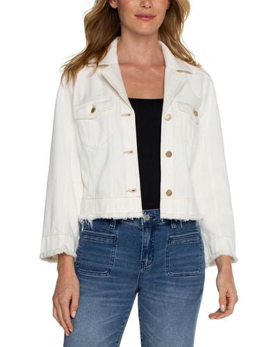 White Liverpool Los Angeles Jackets for Women | Lyst