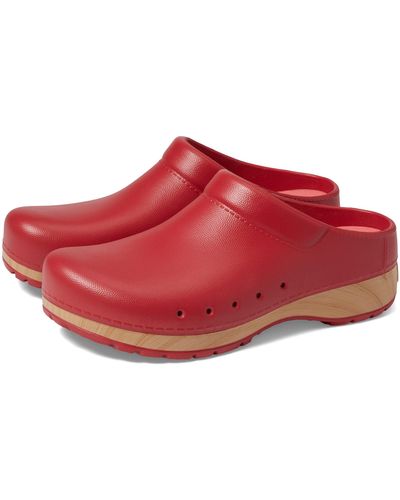 Red Dansko Flats and flat shoes for Women | Lyst