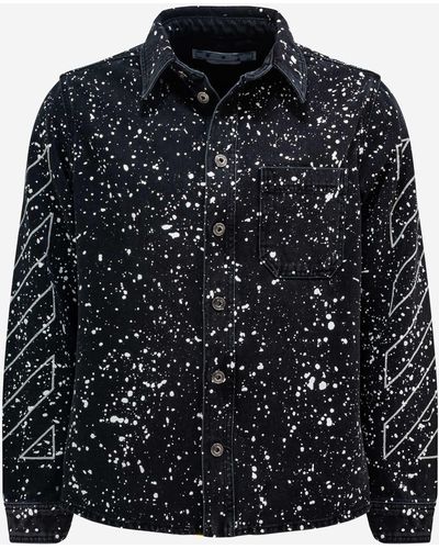 Off White Denim Jackets for Men - Up to 70% off | Lyst