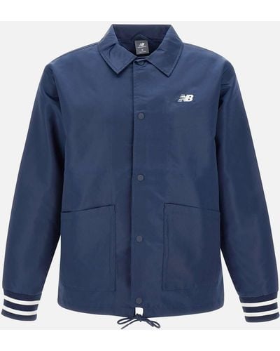 Blue New Balance Jackets for Men | Lyst