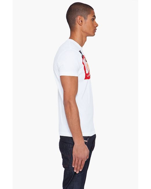 DIESEL Die For Success T-shirt in White for Men | Lyst