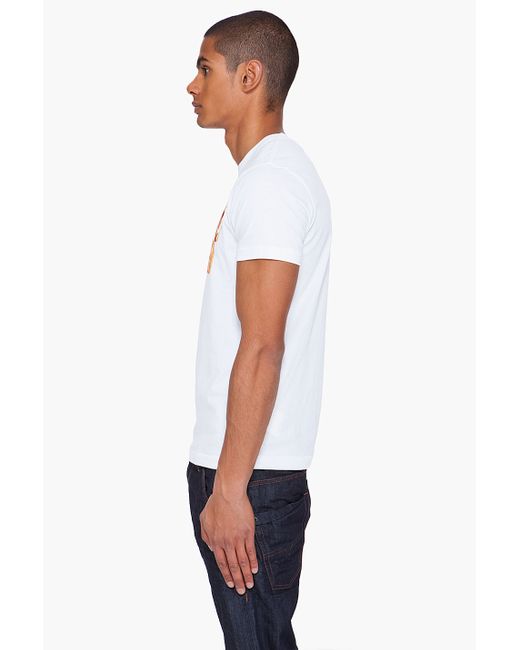 DIESEL Die For Success T-shirt in White for Men | Lyst