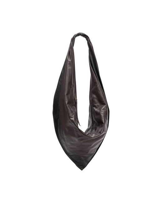 Lemaire Scarf Bag in Black | Lyst