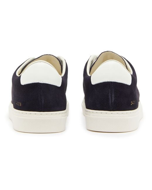 Common Projects Retro Suede Sneakers in Blue for Men | Lyst