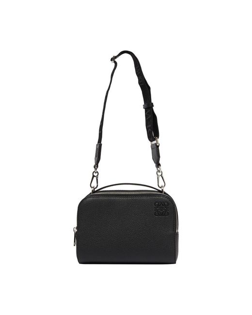 Loewe Mini Camera Crossbody Bag in Black for Men | Lyst