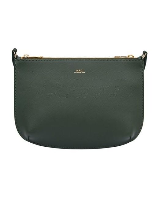 Sarah Bag In Embossed Leather In Green Lyst Australia