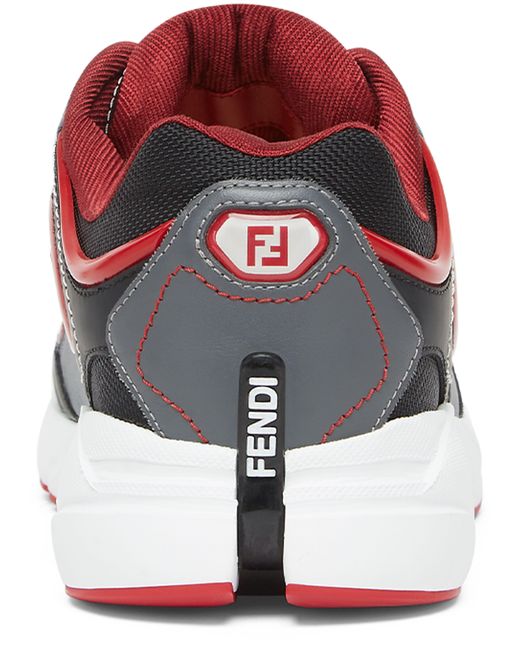 Fendi Forward Lace-Up Sneakers in Blue for Men | Lyst