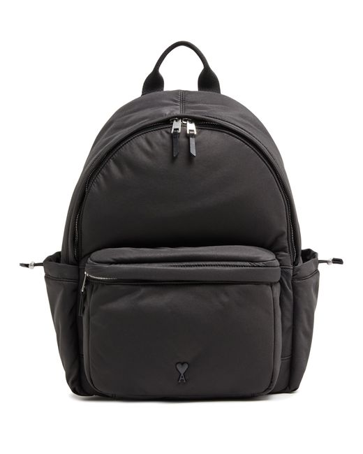 Ami Paris Ami De Cœur Backpack in Black for Men | Lyst