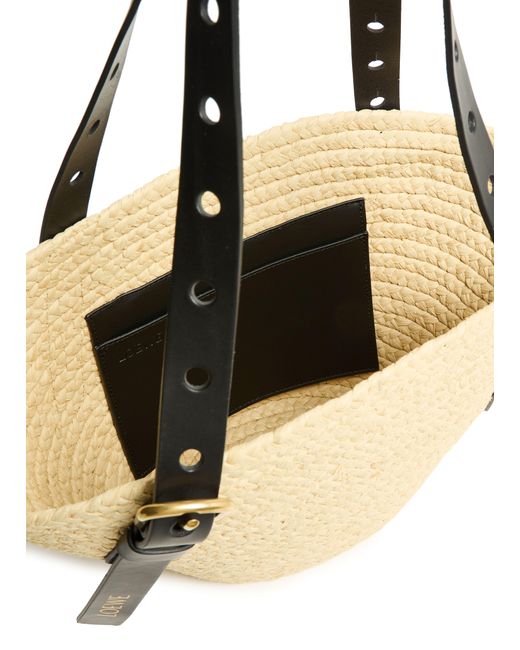 Loewe Punch Hole Small Basket in Natural | Lyst
