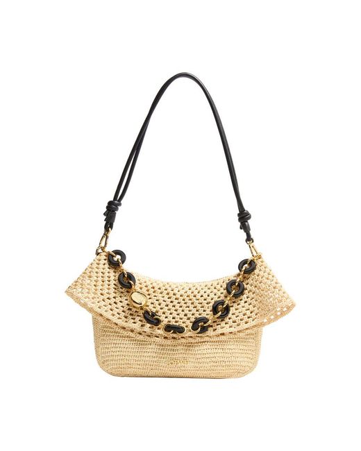 Loewe Ola Hobo Medium Bag in Metallic | Lyst