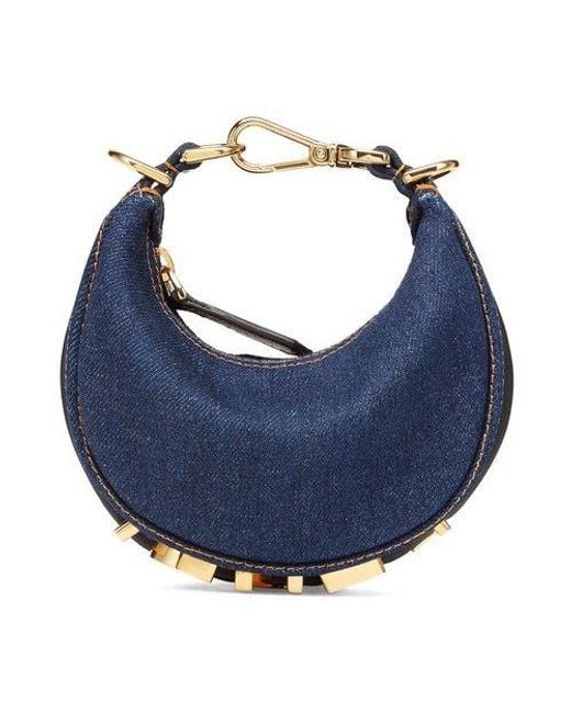 Fendi Nano Graphy in Blue | Lyst