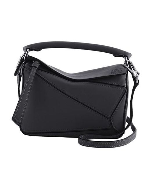 Loewe Puzzle Mini Bag in Black | Lyst