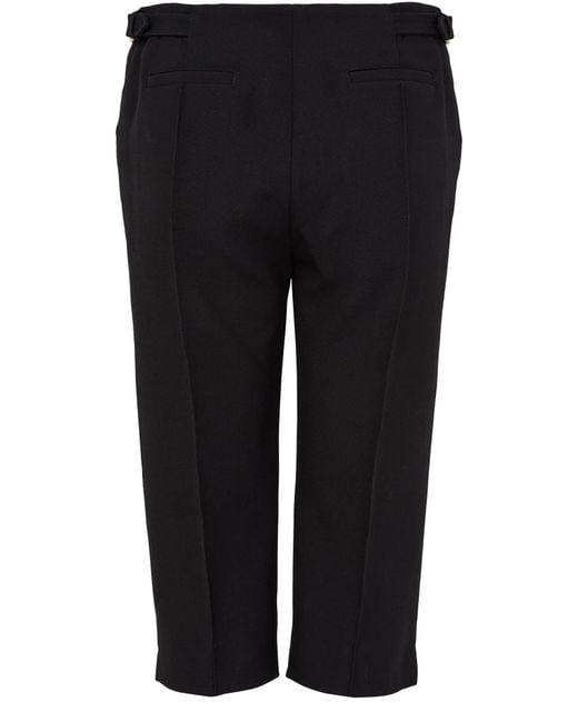 Chloé Belted Pants in Black | Lyst