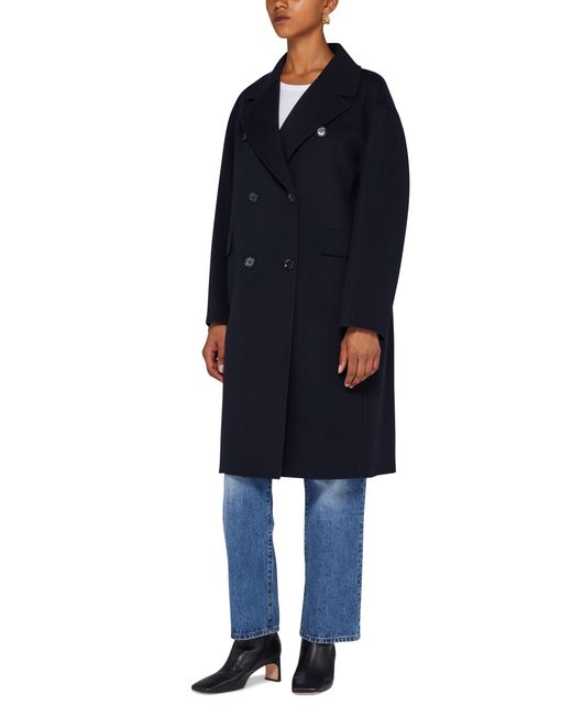Max Mara Oliver Coat in Blue | Lyst