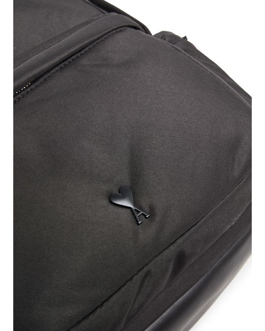 Ami Paris Ami De Cœur Backpack in Black for Men | Lyst