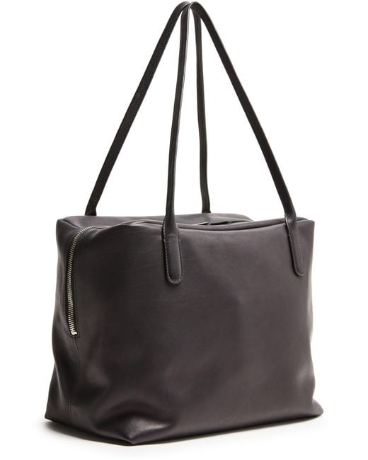 The Row Henri Tote Bag in Black | Lyst