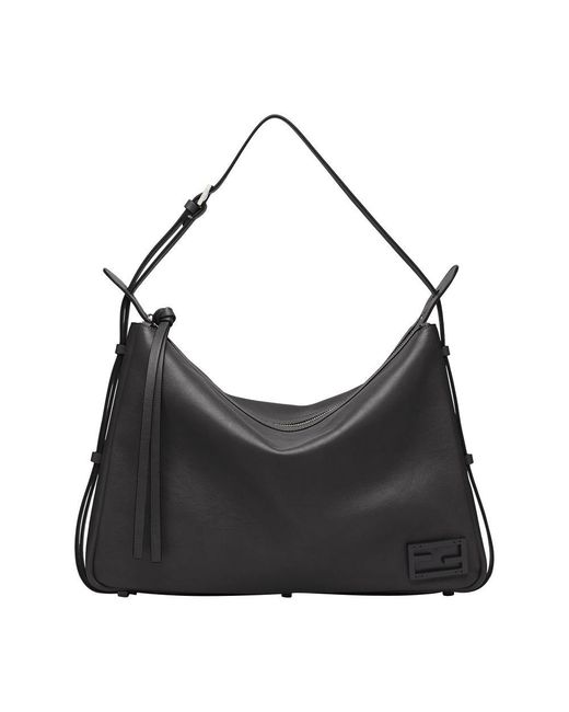Fendi Simply Large Bag in Black | Lyst