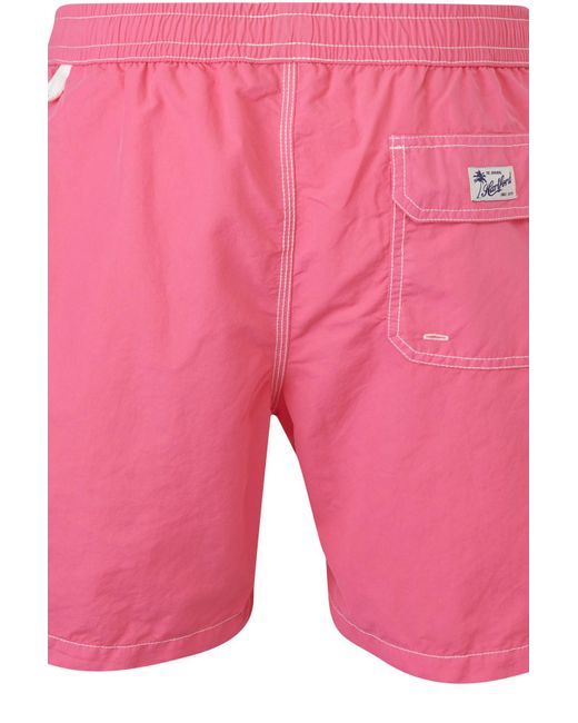 Hartford Plain Swim Shorts in Fushia (Pink) for Men - Lyst