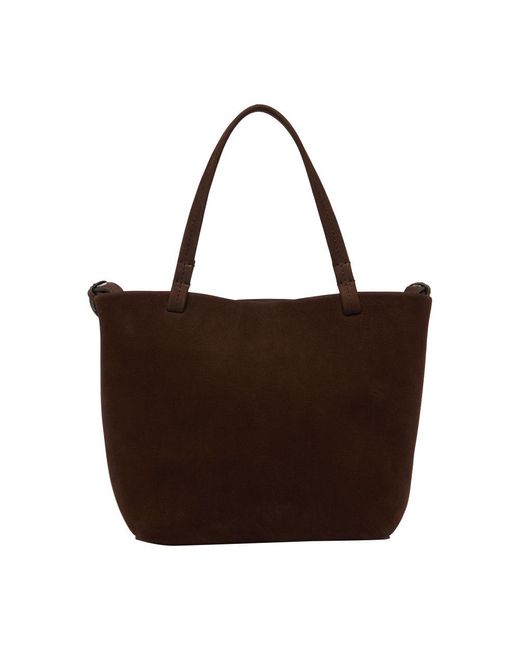 The Row Small Park Tote Bag in Brown | Lyst