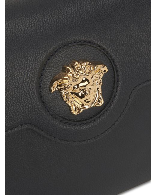Versace La Medusa Medium Handbag in Black | Lyst