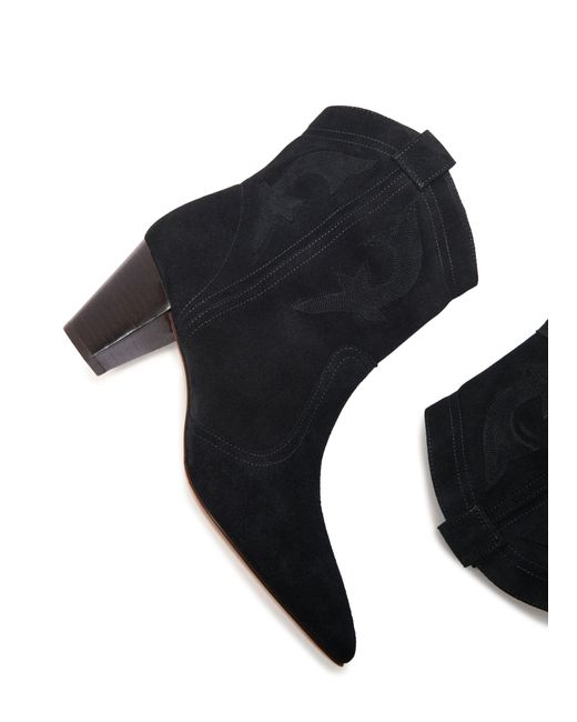 Ba&sh Casey Ankle Boots in Black | Lyst