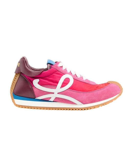 Loewe Flow Runner Sneakers in Pink | Lyst