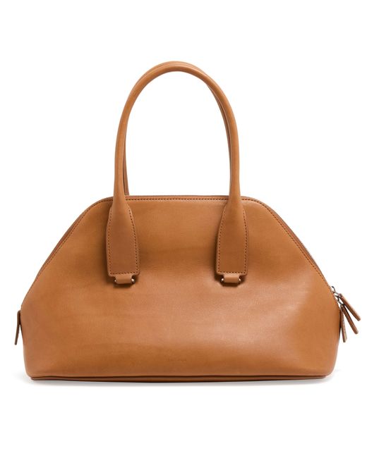 The Row Medium Devon Shoulder Bag in Brown | Lyst