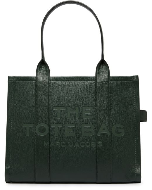 Marc Jacobs The Large Leather Tote Bag in Green | Lyst