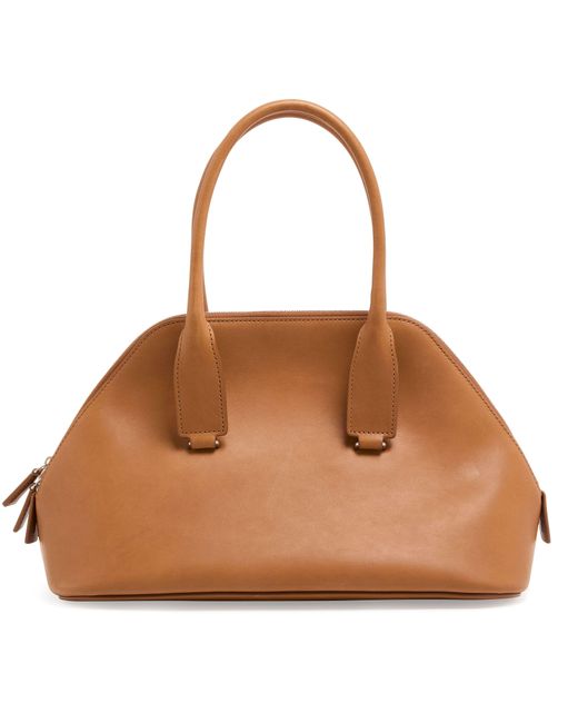 The Row Medium Devon Shoulder Bag in Brown | Lyst