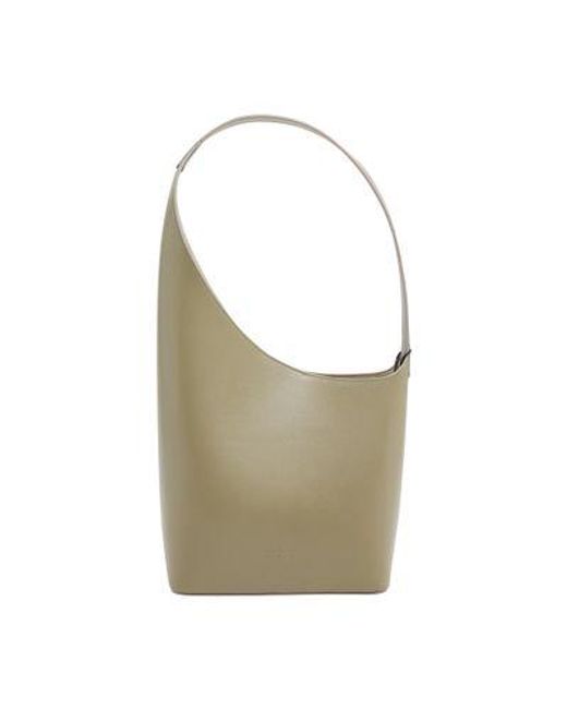 Aesther Ekme Demi Lune Shoulder Bag in Gray | Lyst