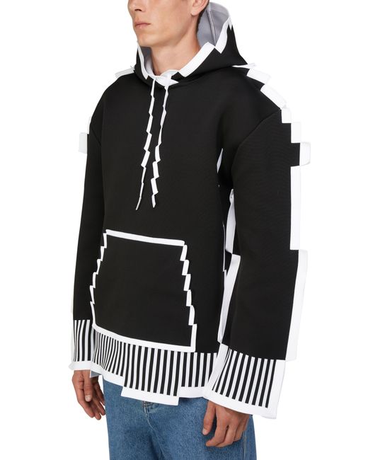 Loewe Pixelated Hoodie in Black for Men | Lyst