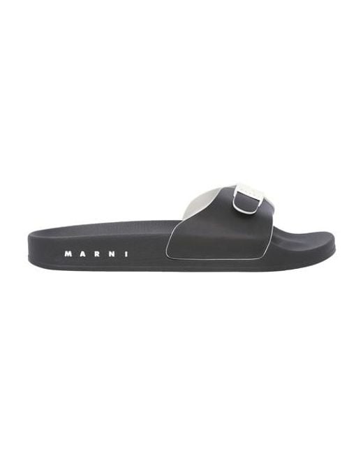 Marni Slides in Black for Men | Lyst