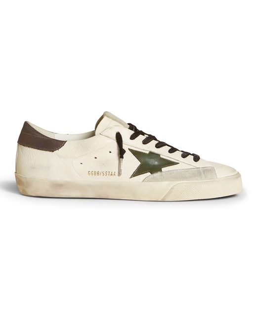 Golden Goose Super-Star With Externale Patch Sneakers in White for Men ...