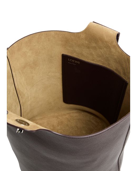 Loewe Large Pebble Bucket in Brown for Men | Lyst