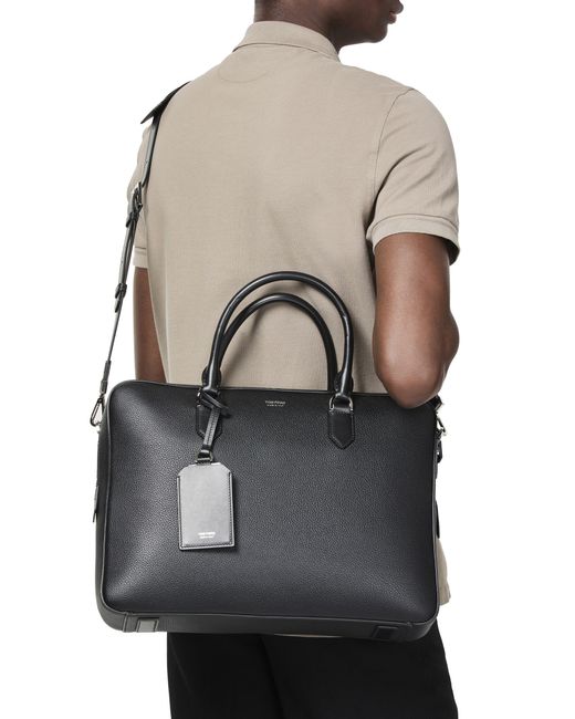 Tom Ford Elliot Briefcase in Black for Men | Lyst