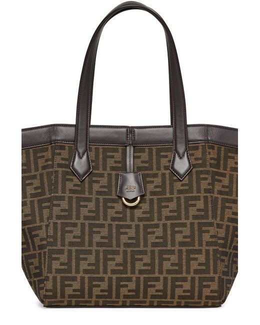 Fendi Origami Medium Bag in Brown | Lyst