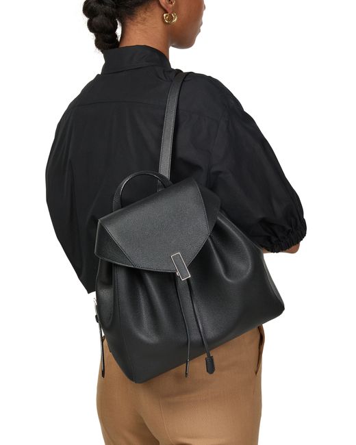 Valextra Iside Backpack in Black | Lyst