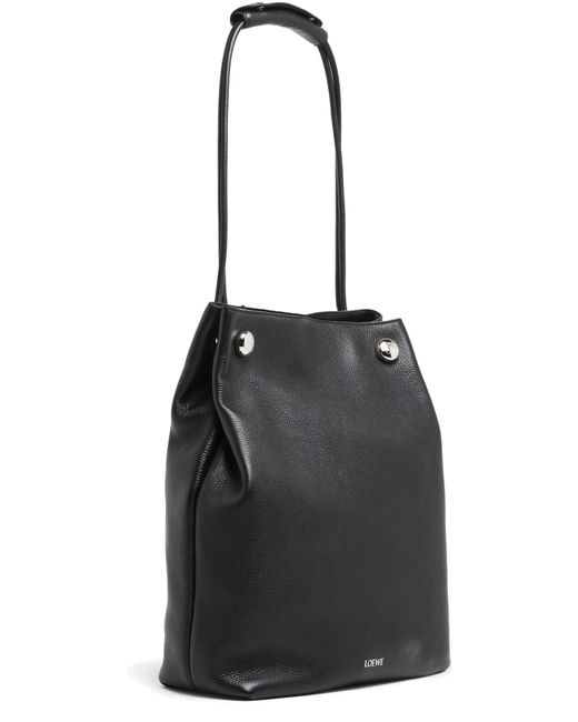Loewe Pebble Hobo Bag in Black for Men | Lyst