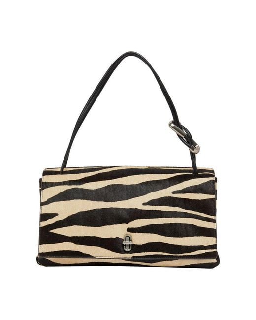 Marc Jacobs The Large Zebra Dual Bag in Black | Lyst