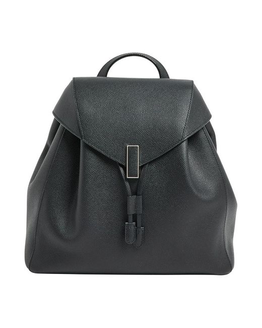 Valextra Iside Backpack in Black | Lyst