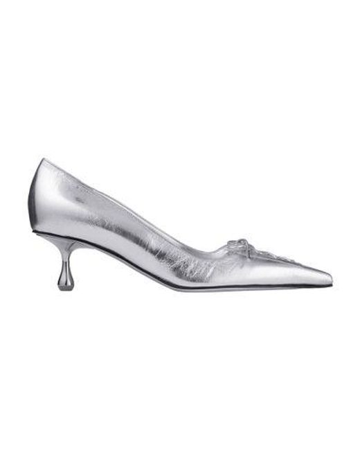 Jimmy Choo Scarlett 50-Tone Pumps in White | Lyst